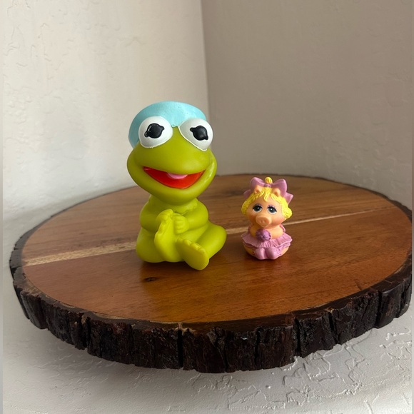 Muppet Babies | Toys | 8s Muppet Babies Kermit Squeak Toy Muppets Miss ...